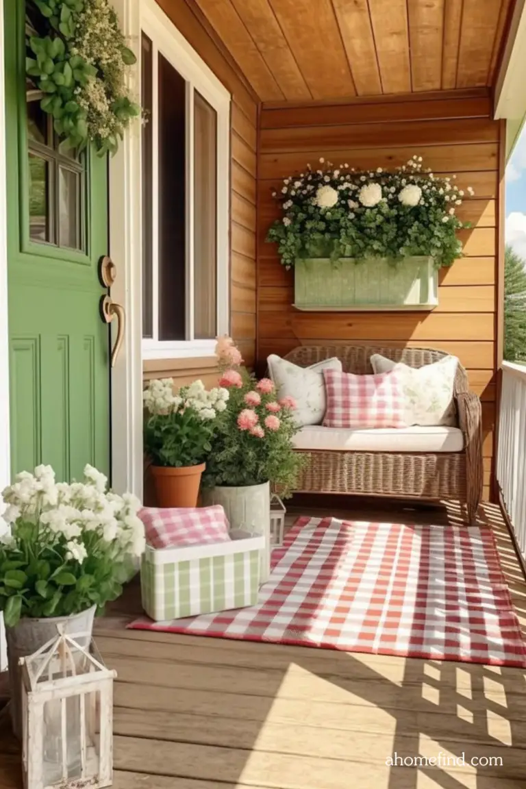 10+ Spring Front Porch Decorating Ideas for a Beautiful Porch