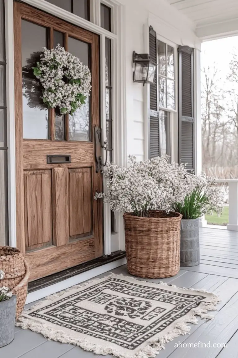 10+ Spring Front Porch Decorating Ideas for a Beautiful Porch
